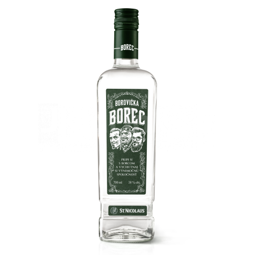 Borovička Borec 0,7l 38% | JK Drinks shop