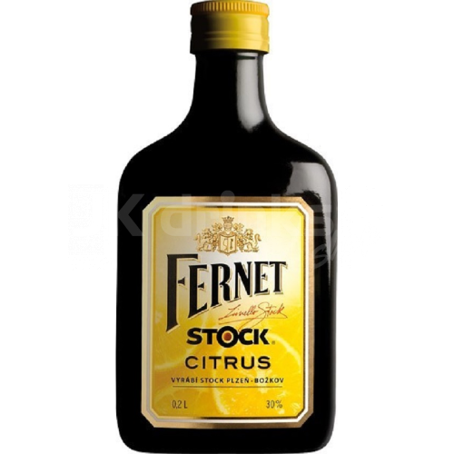 Fernet Stock Citrus 0,2l 30% | JK Drinks shop
