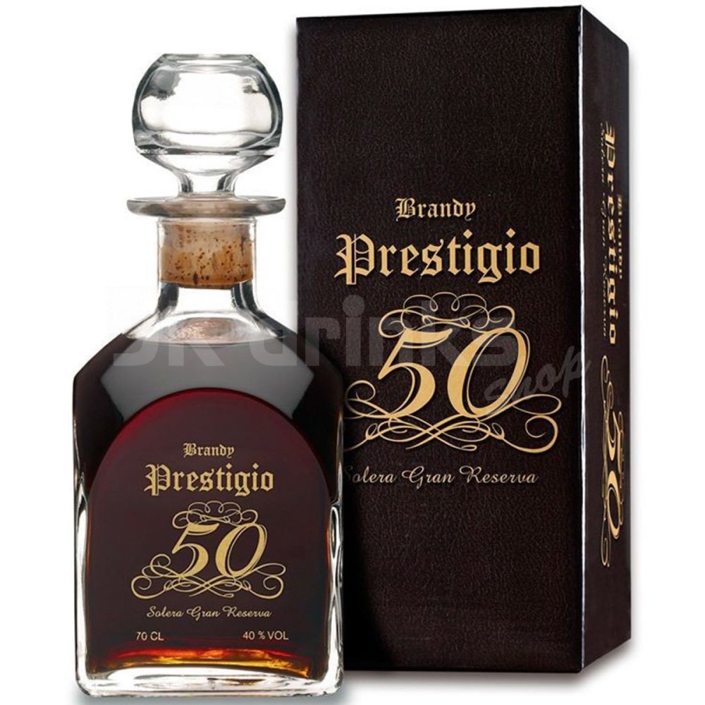 Brandy Prestigio 50y 0,7l 40% | JK Drinks shop