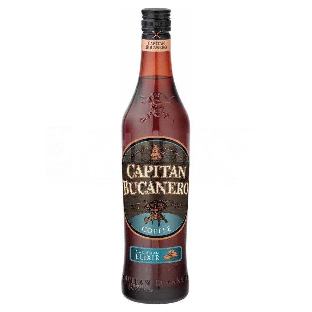 Capitan Bucanero Coffee Elixir 7y 0,7l 34% | JK Drinks shop
