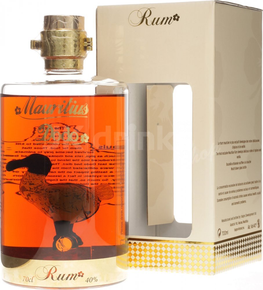 Mauritius Blue Dodo Dark Rum 0,7l 40% | JK Drinks shop